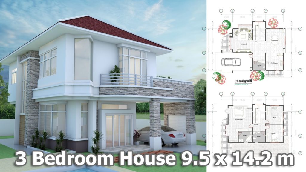 2 Bedroom Tiny Home Plan 5x8m - SamPhoas Plan