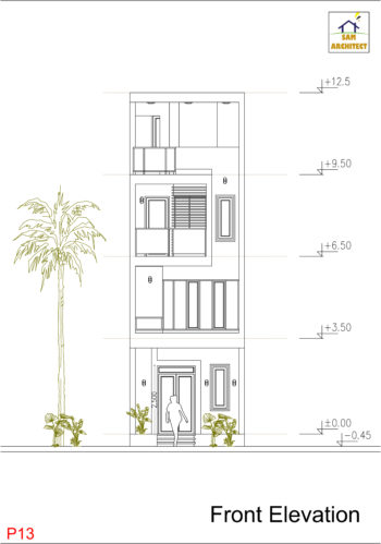 Small Modern House Designs Plan 4x6 Meter - SamPhoas Plan