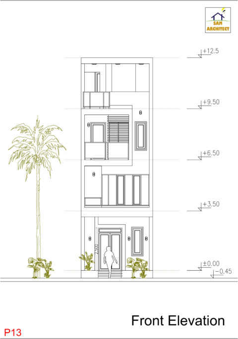 Small Modern House Designs Plan 4x6 Meter - SamPhoas Plan