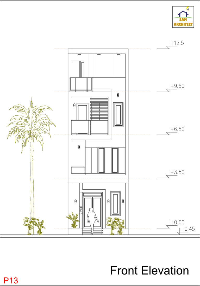 Small Modern House Designs Plan 4x6 Meter - SamPhoas Plan