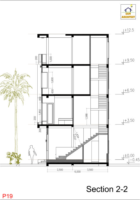 Small Modern House Designs Plan 4x6 Meter - SamPhoas Plan