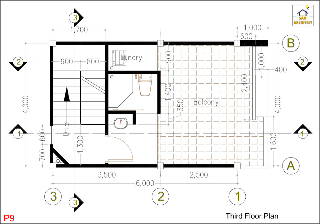 Small Modern House Designs Plan 4x6 Meter - SamPhoas Plan