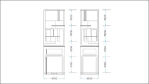 Narrow House Design front size 5m - SamPhoas Plan