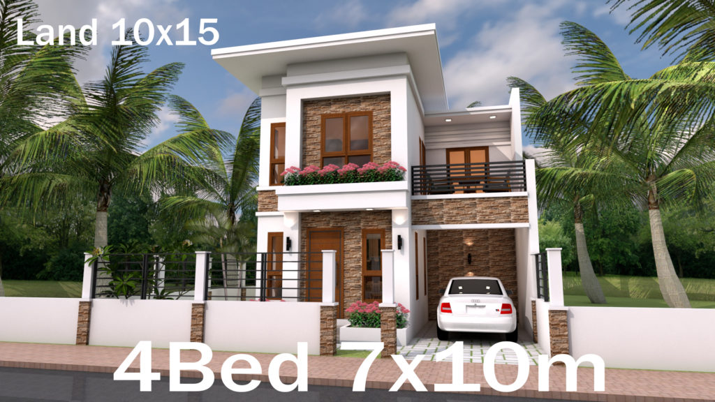 Home Plan 9x11 Meter 5 Bedrooms - SamPhoas Plan