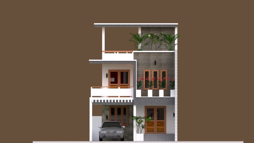 Interior Design Plan 7x15m Walk Through with Full Plan 4Beds - SamPhoas ...